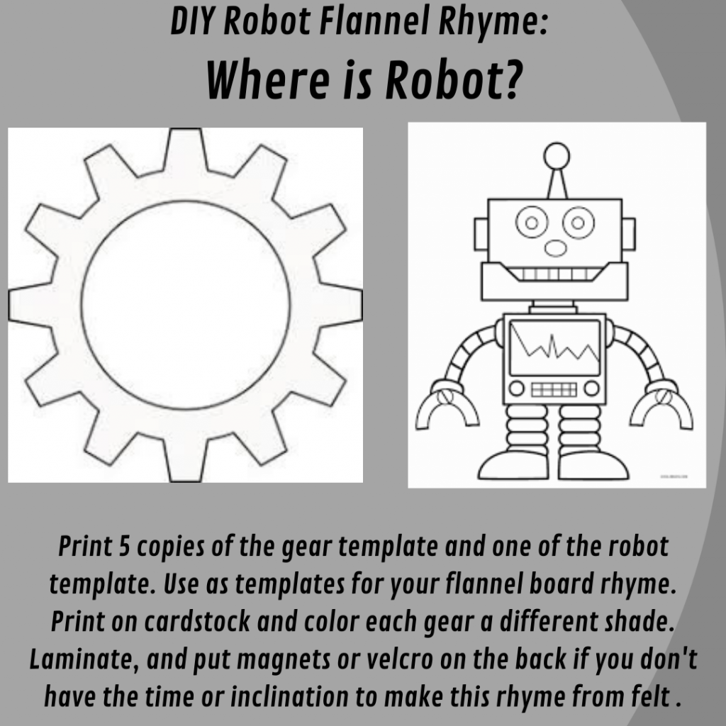 Storytime Starter: Robots! – Kids' Space